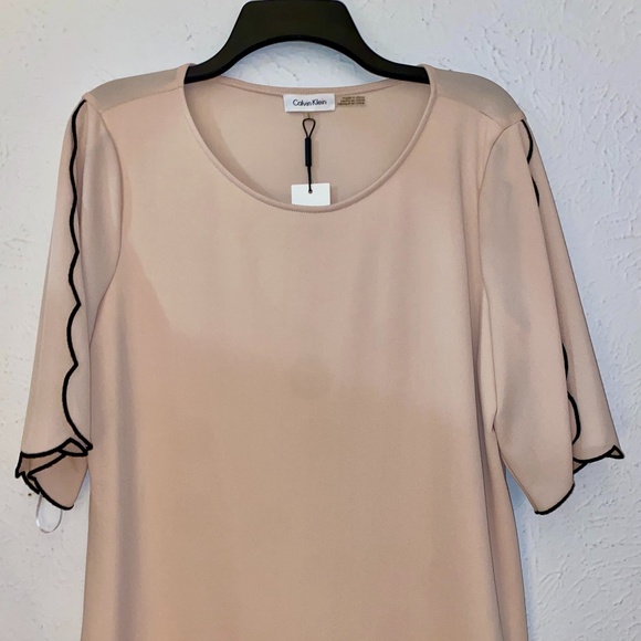 Calvin Klein | Tops | Luxurious Pink Ck Top | Poshmark